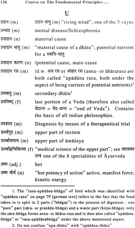Course On The Fundamental Principles Of The Ayurvedic Medicine Exotic