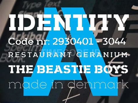 دانلود فونت انگلیسی تیتر Arkibal Stencil Serif تایم کد