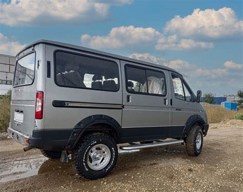 Расширители колесных арок Fenders для ГАЗ Соболь, Баргузин купить в ...