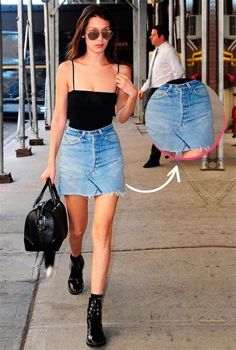 Diy Saia Jeans Steal The Look