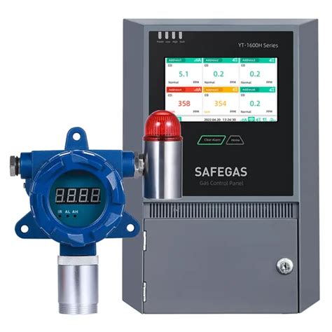 Hydrogen Sulfide H2s Fixed Gas Detector For Wastewater Emission
