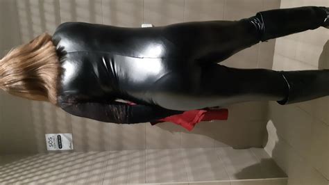 Shiny Latex Catshuit 12 Pics XHamster