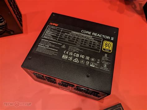 ADATA XPG PSUs Fusion Titanium Cybercore II Platinum And Core Reactor