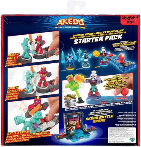 Akedo Ultimate Arcade Warriors Starter Pack Legendary Punch Attack