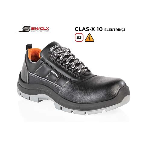 Swolx Clas X 10 S3 Elektrikçi Ayakkabısı İş Botu Swolx
