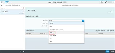 Reconfigure Trust Relationships On SAP HANA XS Systems SAP Tutorials