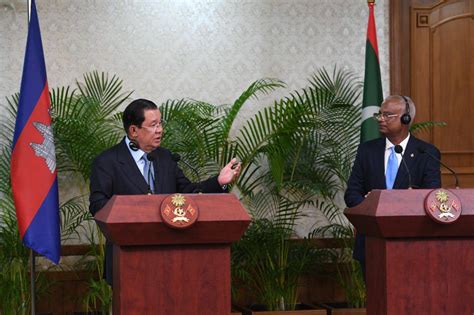 សេចក្តីថ្លែងការណ៍រួមចំនួន១៩ រវាងសាធារណរដ្ឋម៉ាល់ឌីវ