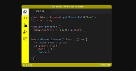 Codebabel Theme Dyk By Codebabel Vs Code Themes