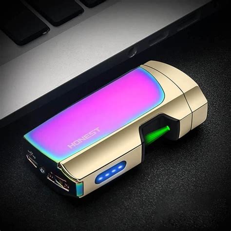 Briquet Électrique Briquet À Arc Plasma Rechargeable Par Usb Briquet Électronique Sans Flamme