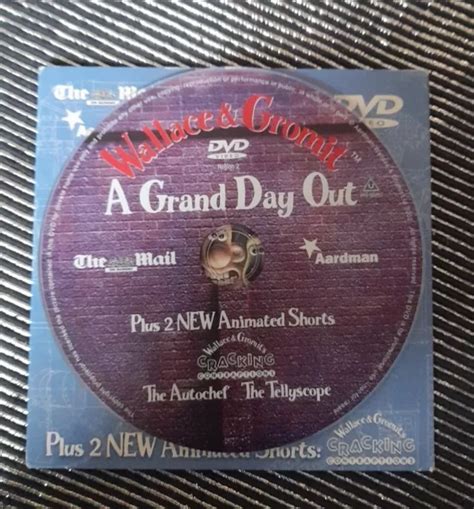 WALLACE GROMIT A Grand Day Out DVD The Mail On Sunday PicClick UK