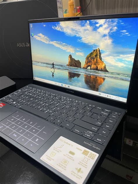 Asus Zenbook Ryzen Gen Th U Core Laptop Ram Gb Nvme Ssd With Full Set