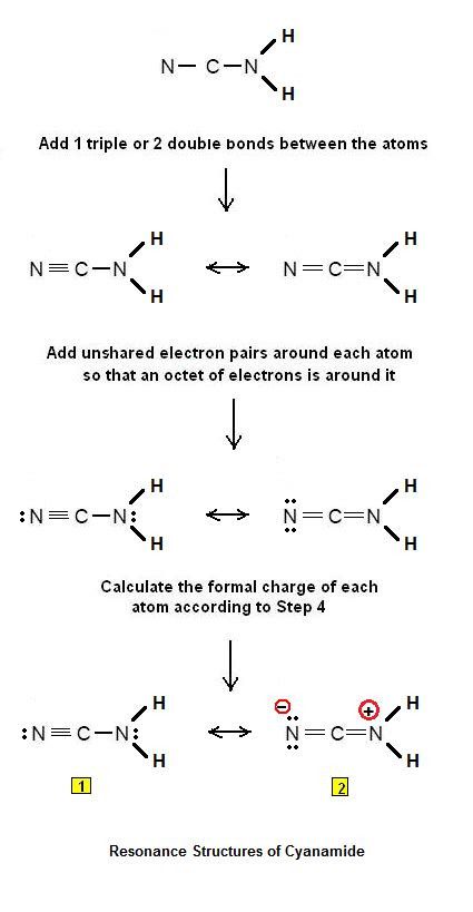 H2ncn Lewis Structure