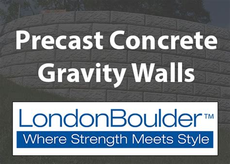 Gravity Retaining Wall Precast Concrete Block System Big Block