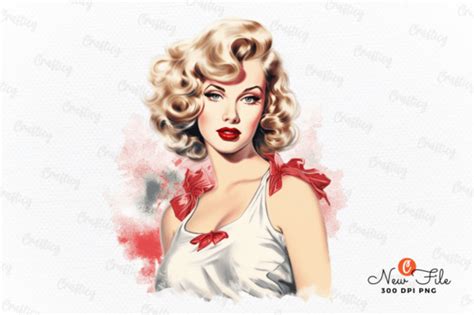 58 Vintage Pin Up Girl Designs And Graphics