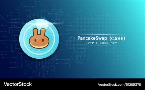 Pancakeswap Royalty Free Vector Image Vectorstock