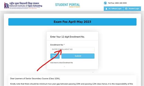 Registration For Nios April 2023 Exam Begins Last Date And Fee