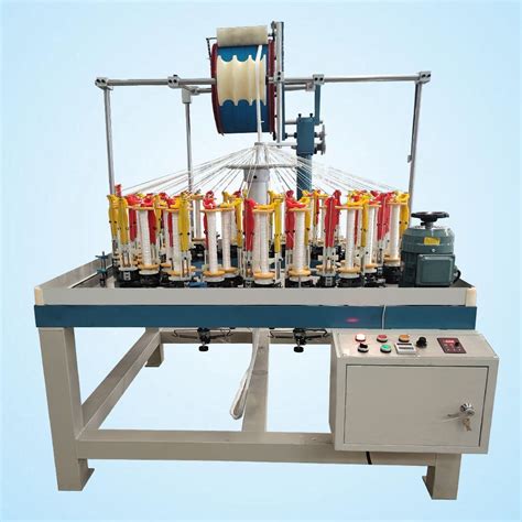 Cheaper 48 Spindle Decorative Rope Braiding Machine High Speed Rotary