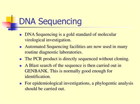 Overview Of Molecular Epidemiological Methods For The Subtyping And Comparison Of Viruses An