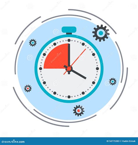 Time Limit Deadline Countdown Concept Cartoon Vector Cartoondealer