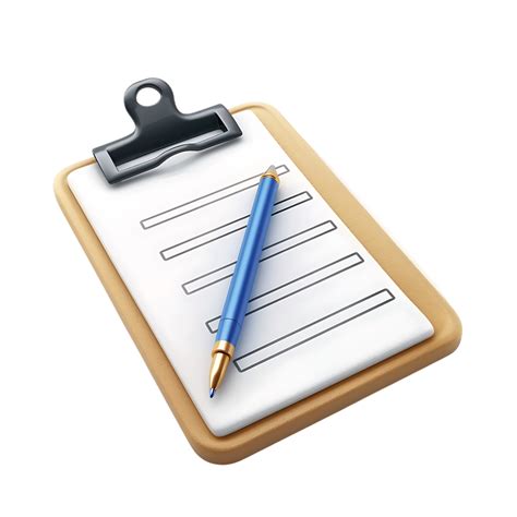 White Background Isolated Business Clipboard Icon In 3d 47308245 Png