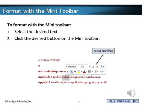 Which Button Is Not On The Mini Toolbar Mapboo