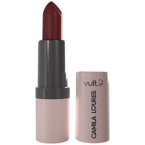 Vult Batom Matte Camila Loures Velvet Avelã Punta Cana 3 8g Rio Belleza