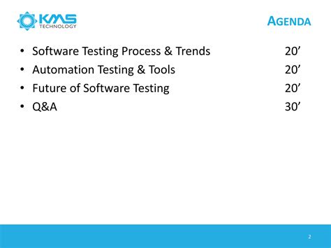 Software Testing Process And Trend Ppt