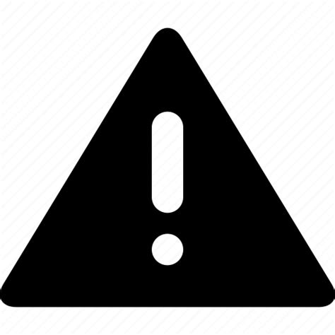 Alert Caution Condition Danger Exclamation Problem Warning Icon