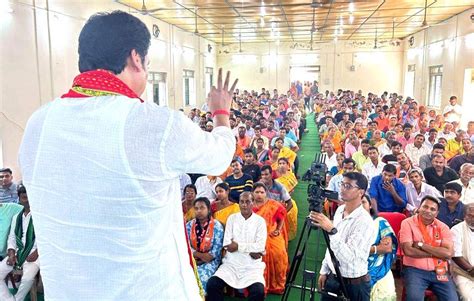 Sipahijala Bjp Rajya Sabha Mp Biplab Kumar Deb Addresses Party