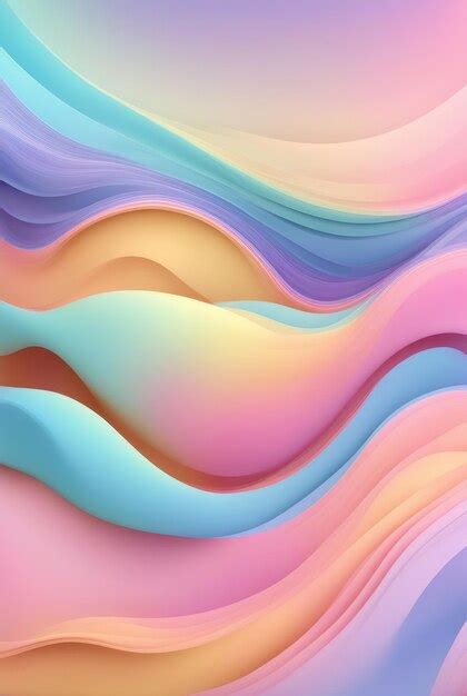 Premium Photo Vibrant Abstract Color Waves Background