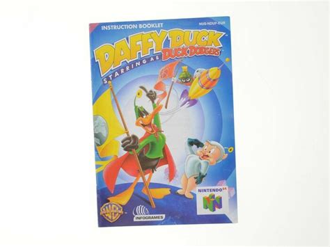 Daffy Duck Starring As Duck Dodgers Manual Nintendo N Manual