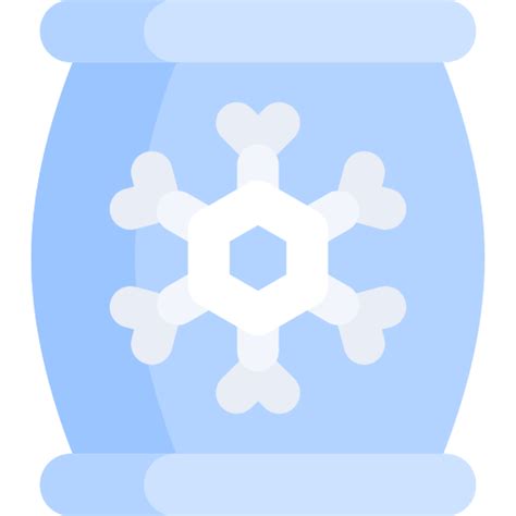 Icono De Alimentos Congelados Kawaii Flat