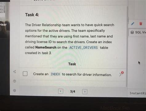 Solved The Driver Relationship Team Wants To Have Quick Chegg