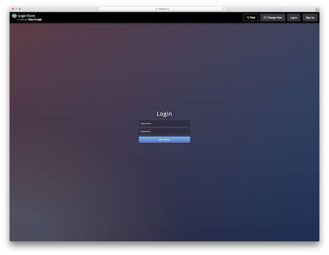 59 Formulaires De Connexion HTML5 Et CSS3 Gratuits Pour Votre Site Web