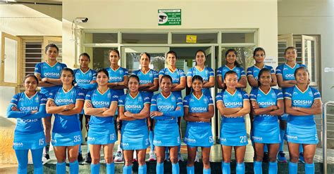 Fih Hockey Olympic Qualifiers 2024 India Womens Team Full Squad