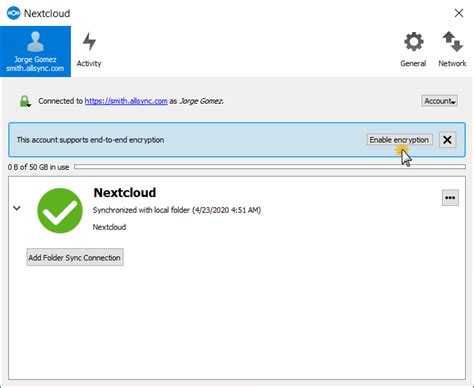 Enable End To End Encryption In Windows Allsync