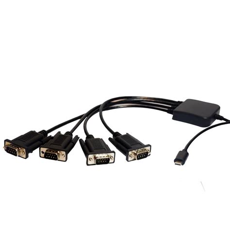 Type C To 4 Port Serial Adaptor Forcom Technology Co Ltd