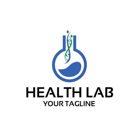 Health Lab Logo Template
