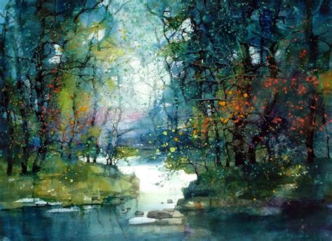 Beautiful Watercolor Landscapes 12 Pieces