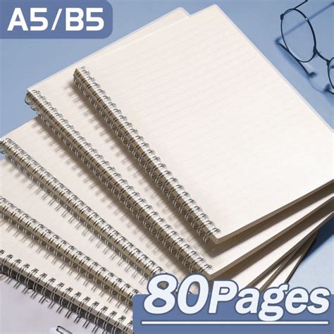 Coil Notebook Grid Blank Line Dot A5 B5 Loose Leaf Coil Notebook Spiral
