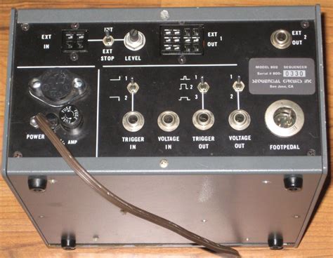 MATRIXSYNTH Sequential Circuits Model 800 Digital 256 Step Sequencer SN 0330