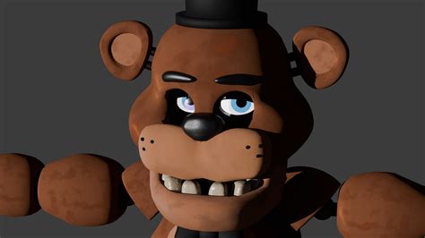 3d Classic Freddy Fazbear And Endo 01 Five Nights At Freddys