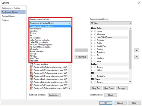 Toolbars Resetting Adding Custom Backup In House Solutions