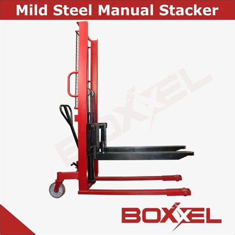 Mild Steel Manual Stacker For Goods Lifting Lifting Capacity 2 Ton At 25000 Piece In New Delhi