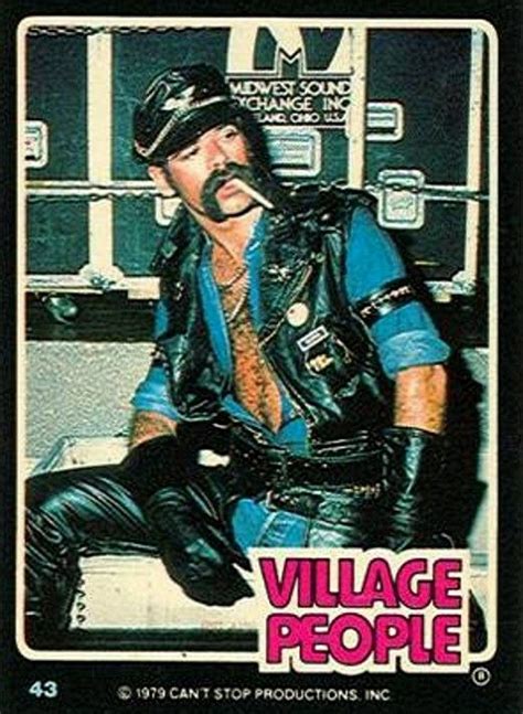 Glenn Hughes From Village People Singer Usa Gay Pride Moustaches