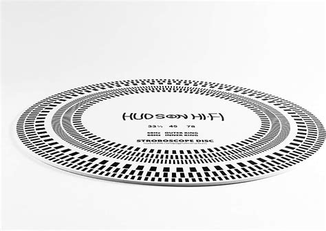 Turntable Strobe Disc Stroboscope Mat Tests 33 1 3 Rpm 45 Reverb