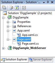 ScottGu S Blog Silverlight Tutorial Part 1 Creating Hello World