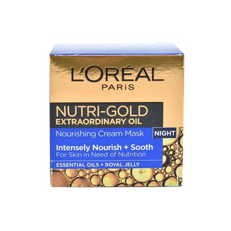 Loréal Paris Nutri Gold Extraordinary Oil Noční Vyživující Krém 50 Ml