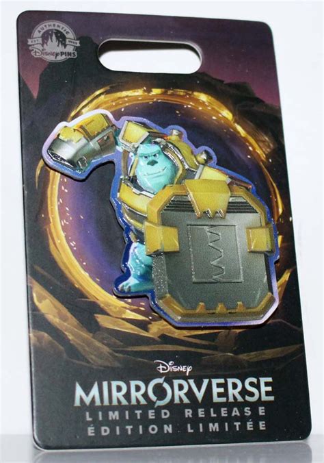 Disney Mirrorverse Sculpted Pin Monsters Incs Sulley Limited Release