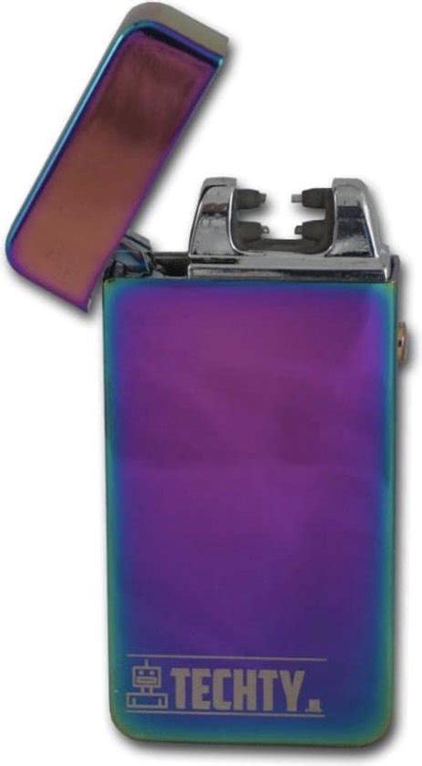 Elektrische Plasma Aansteker USB Regenboog Oplaadbaar Bol